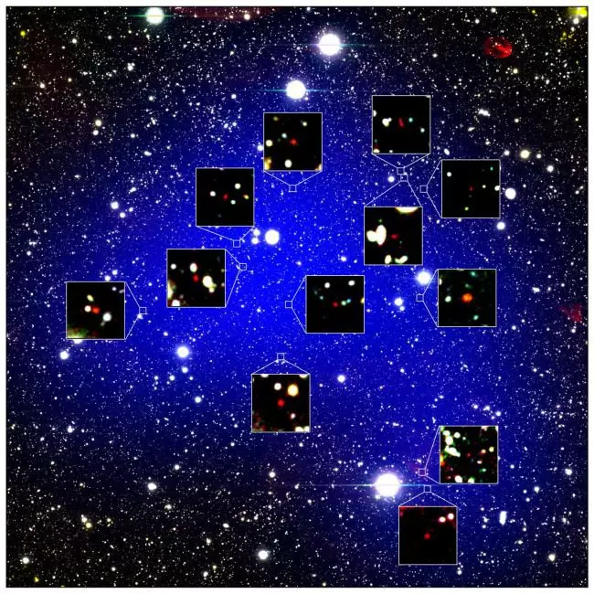 ProtleChorors của 12 thiên hà cổ