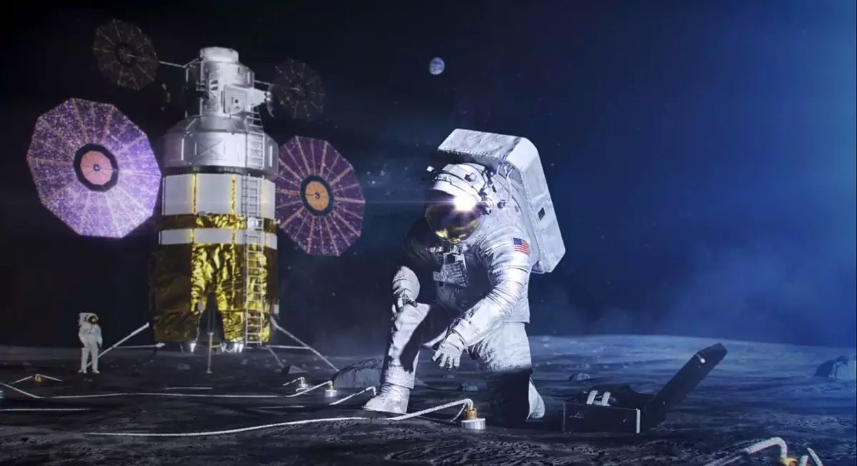 NASA Astronauten bleiben auf dem Mond von 6 Tagen