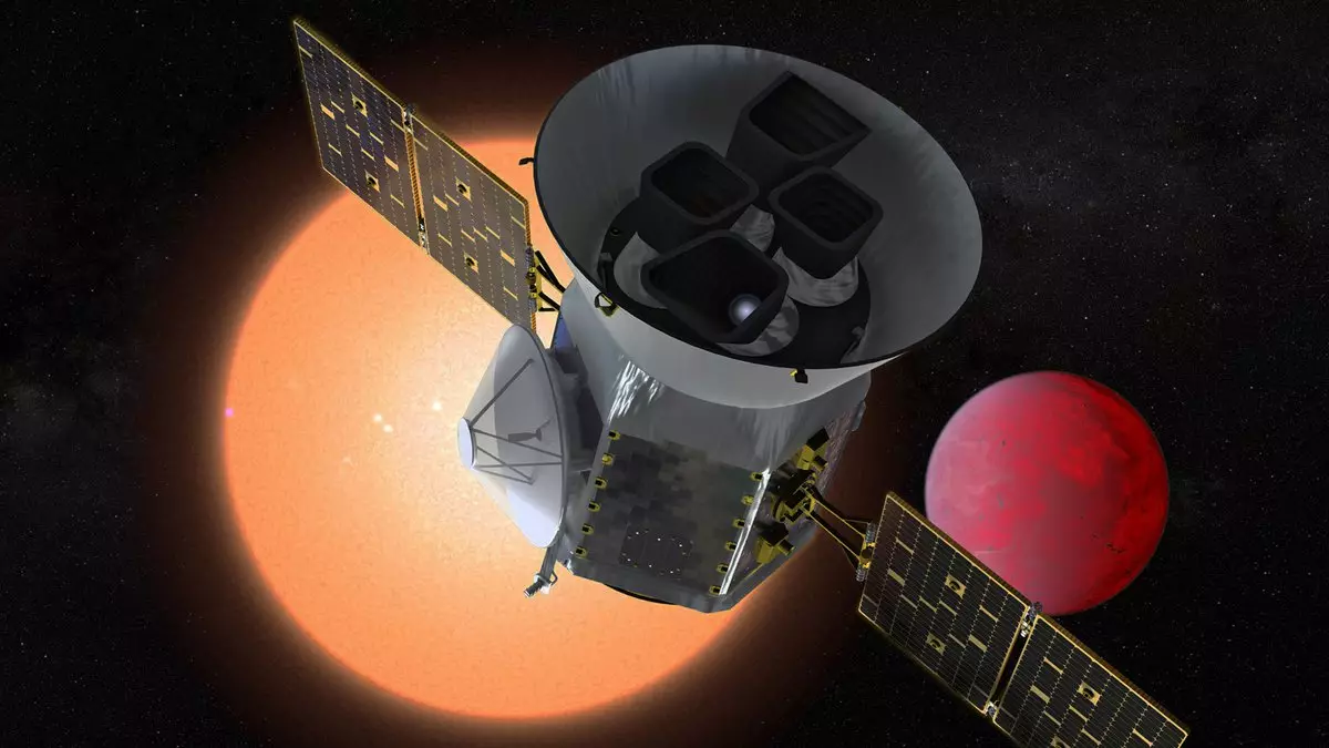 TESS-teleskopo trovita ekzoplaneto, malobservante astrofizikajn leĝojn