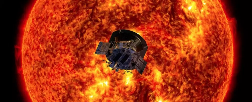नासा जांच ने सूर्य के "मोड़" चुंबकीय क्षेत्र को रिकॉर्ड किया, रिकॉर्ड करीब दूरी पर उड़ान भरने