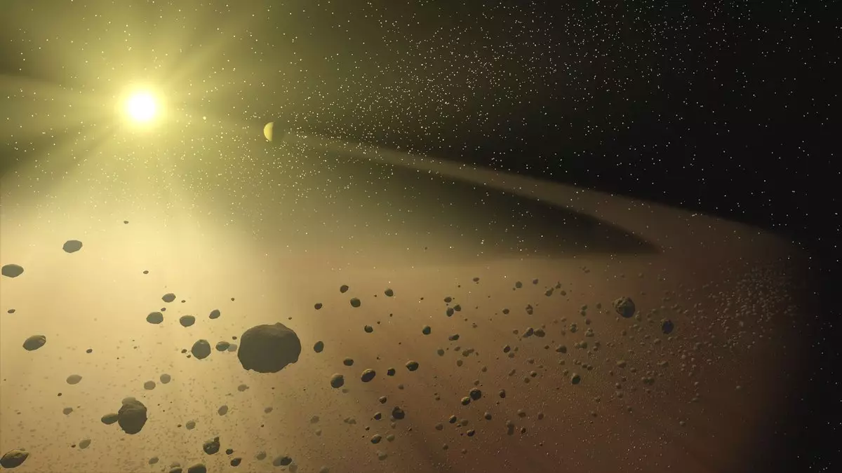 Strahlen vum Doud: wéi Sonn Asteroiden virum Doud vun de Stären zerstéieren wäert