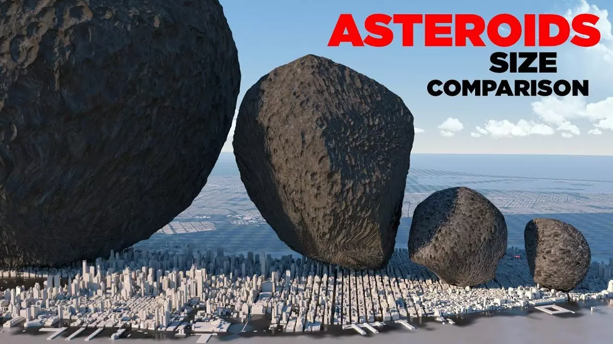 Ca asteroizii sistemului solar corelat cu structurile Pământului: video