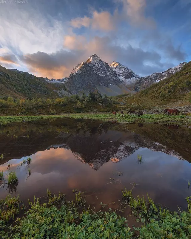 Hierscht Reflexiounen an aner Fotoen vun der Woch