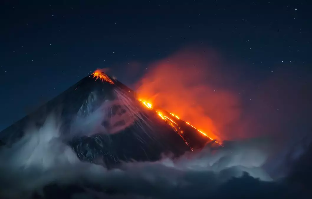 Клющевская вулканы һәм атнаның башка фотолары
