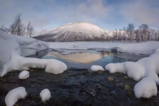 Kola. Lacul mic minut.