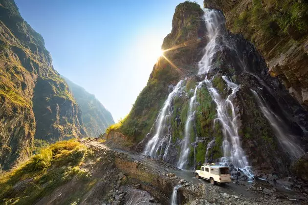 Roadside Waterfall.