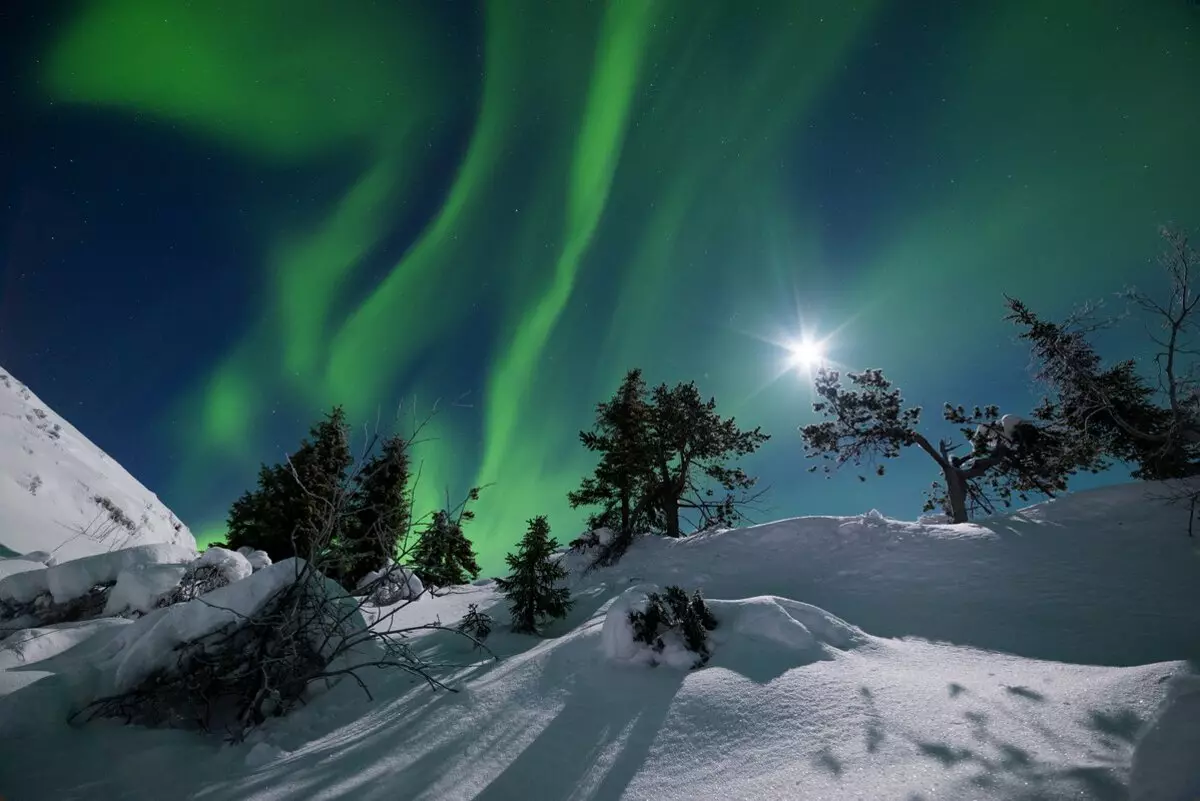 Fotos no ceo: como as luces do norte conquistaron o fotógrafo