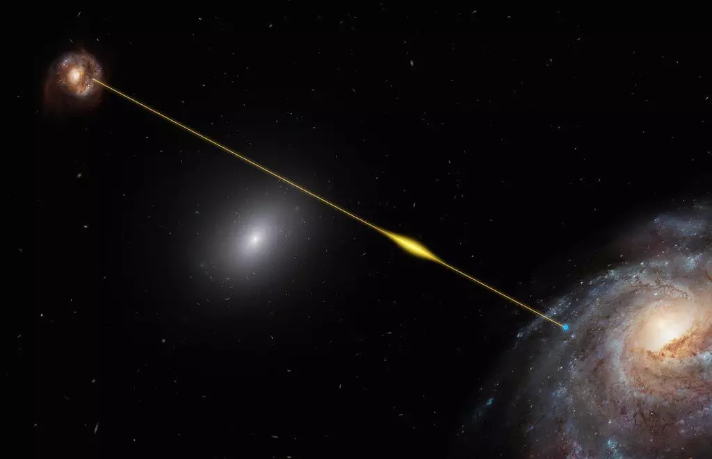 Una ràpida ràfega es va detectar per primera vegada en la nostra galàxia