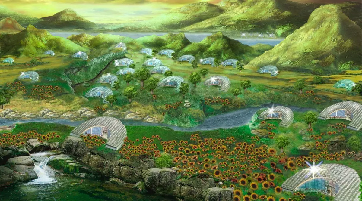 ECOTOPIA 2121: De skokkenden fan 'e takomst