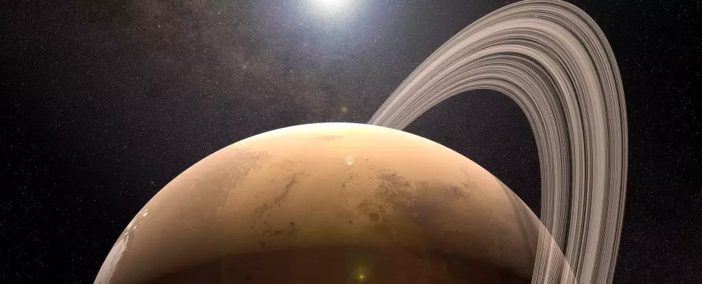 Phobos je formirana sa Marsa Prsten, koji će se ponovo pojaviti