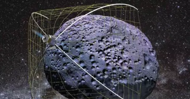 Potensielt farlige asteroider som tilbys å binde kabler med andre objekter.