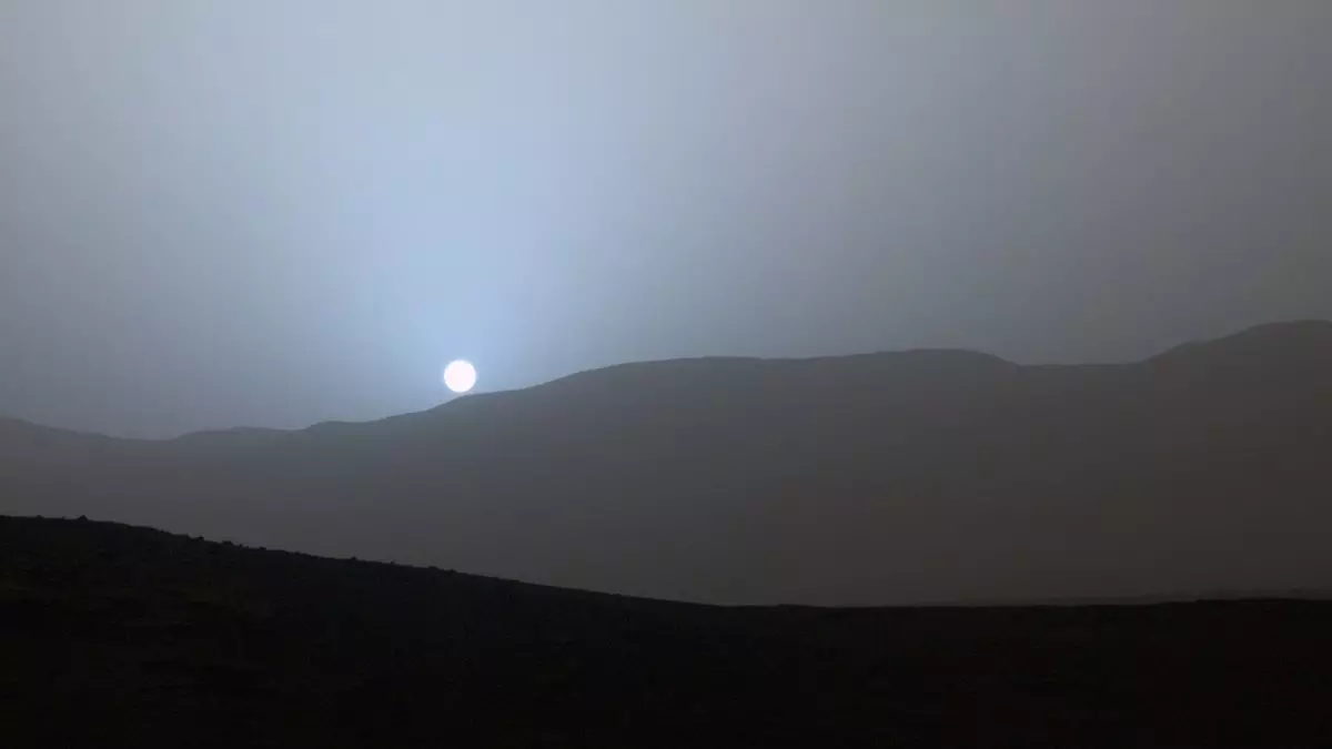 सूर्यास्तले मंगल ग्रह, भेनस र अन्य ग्रहहरू जस्तै जस्तो देखिन्छ: रमाईलो नासा सिमुलेशन