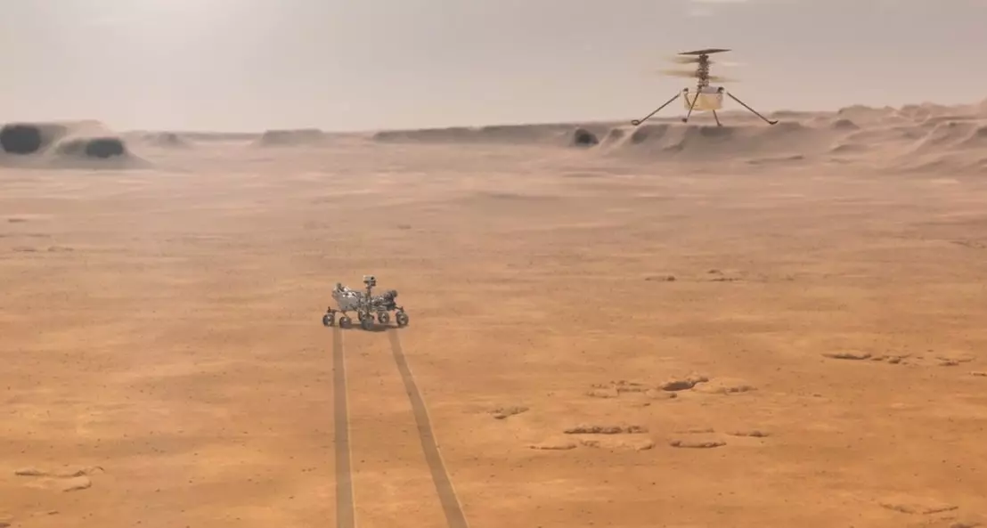 "Moment braci Rait": NASA przygotowuje się do lotu szpictującego śmigłowców na Marsie