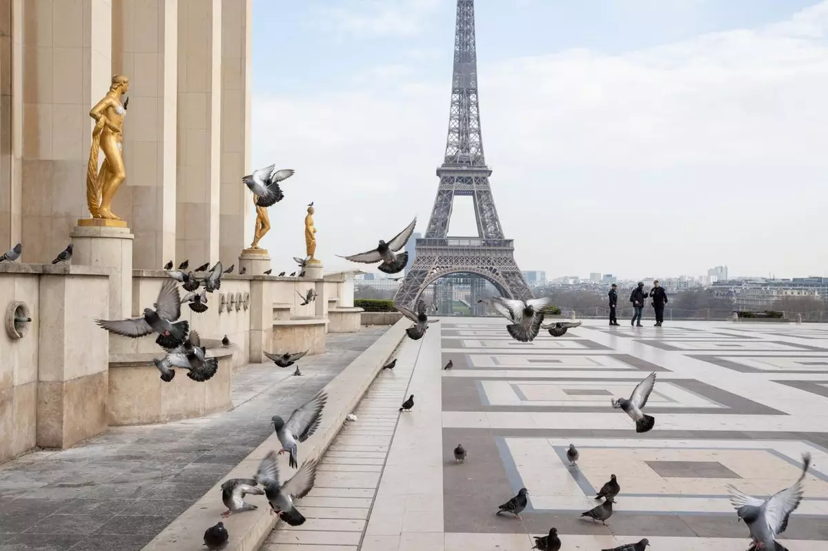 Wie sieht das leere Paris aus?