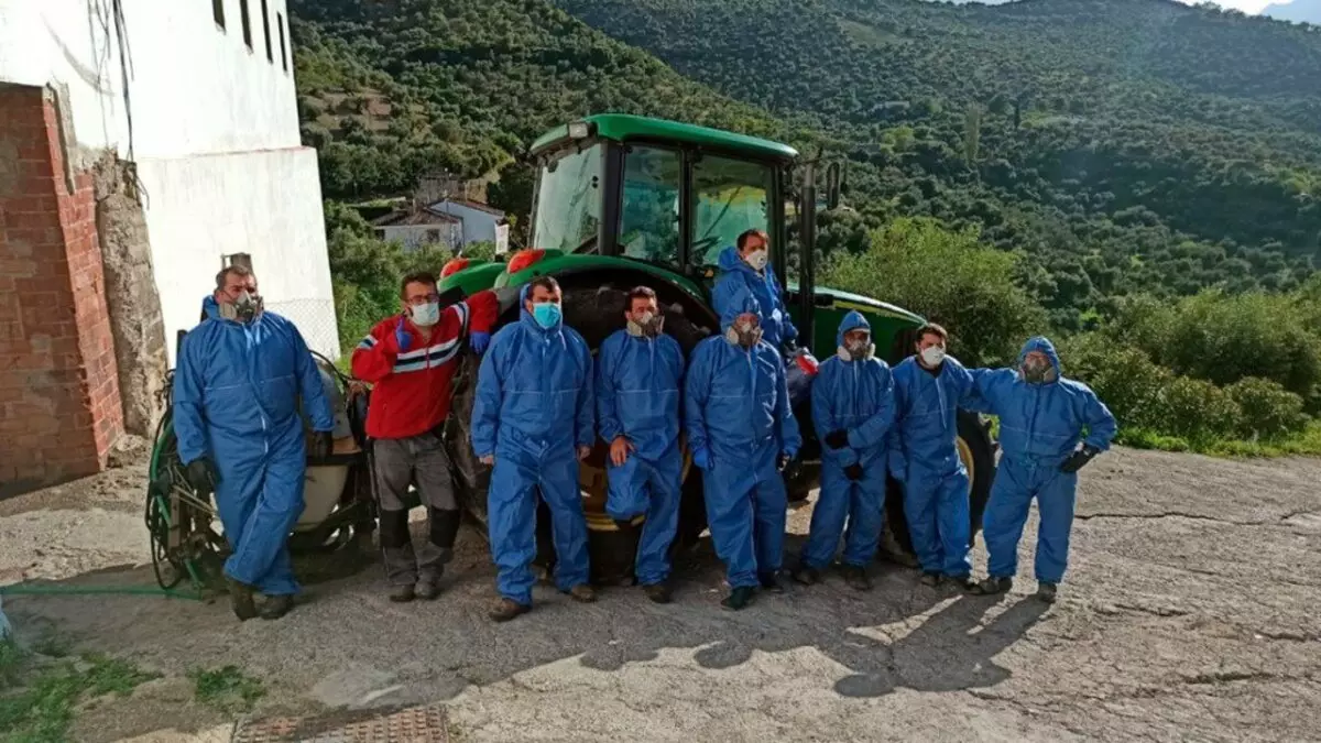 Obodo Spanish bụ ihe na-akwado onwe ya n'ihu obodo ndị ọzọ ma ghara ikwe ka coronavirus