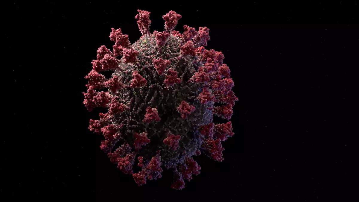 یک مدل 3D SARS-COV-2 ایجاد شد، یک مانکن و سایر اخبار مربوط به کروناویروس در کافه قرار می گیرد