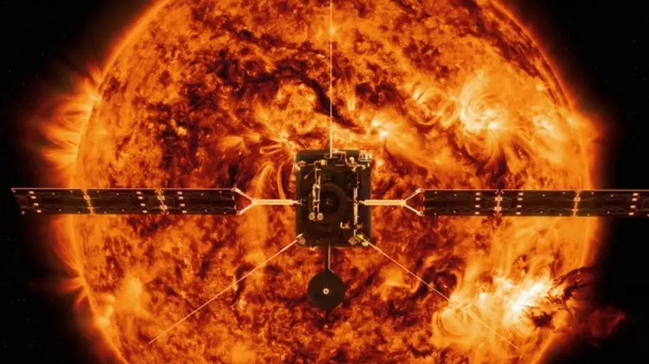 Solar Orbiter a envoyé les premiers puits du soleil à partir d'une fiche distance proche