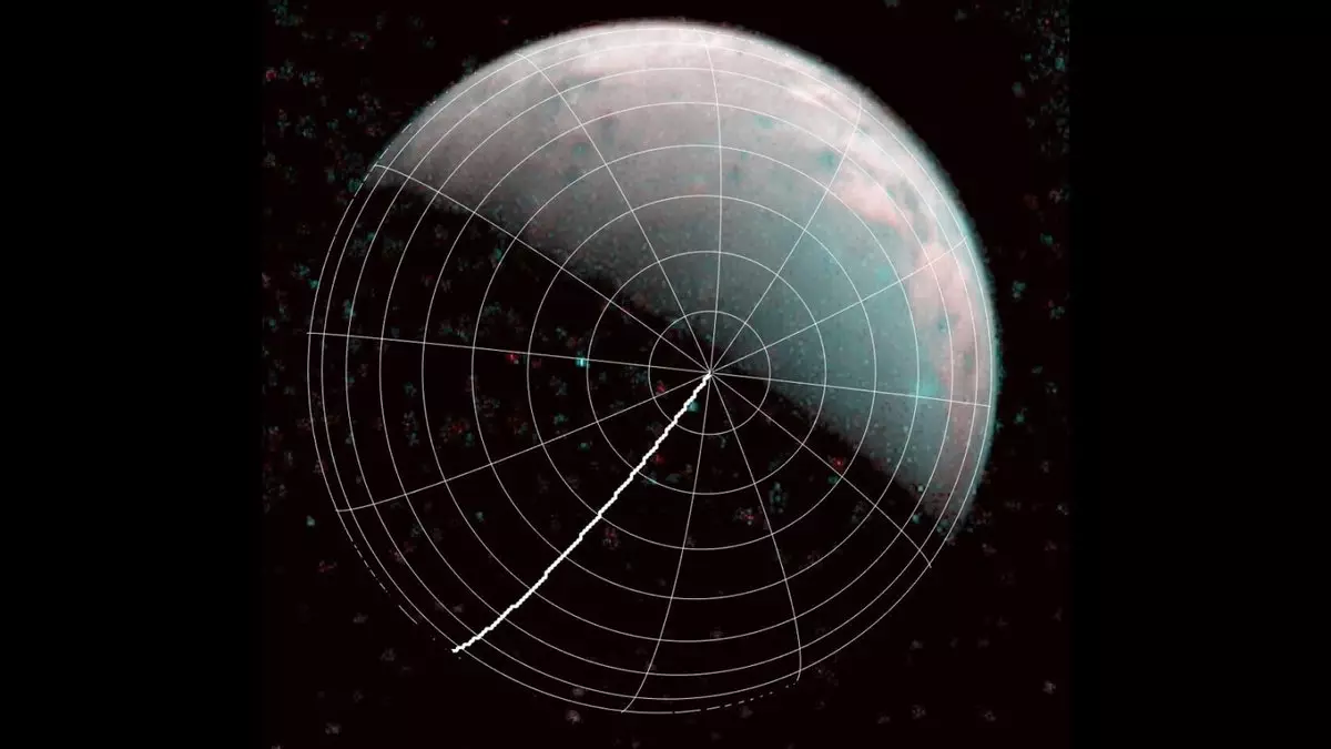"Juno" gevonden amorfijs op de Noordpool: foto