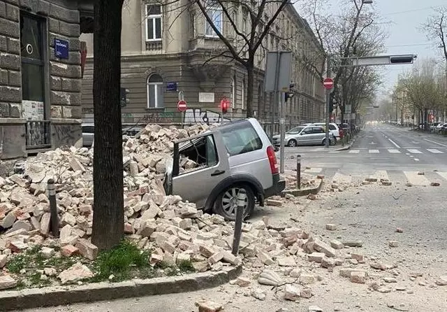 Na Croatia, ala ọma jijiji ahụ bụ otu na narị afọ nke ọkara: video