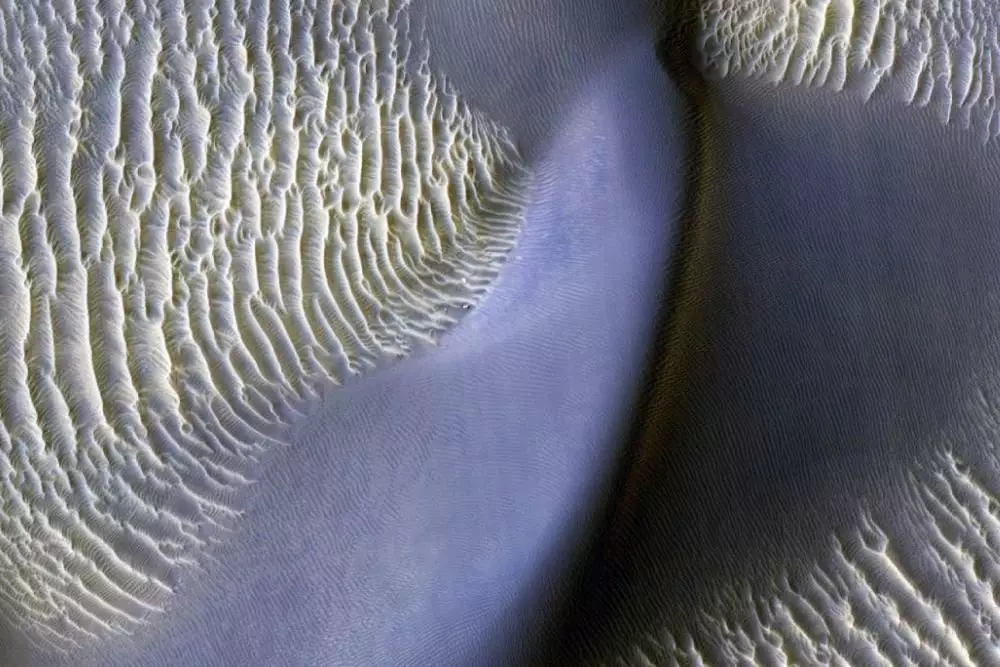 Marte estão movendo dunas gigantes: vídeo