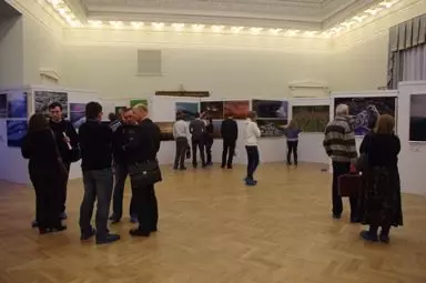 De iepening fan 'e foto-tentoanstelling "Wildlife fan Ruslân" yn Sint-Petersburch