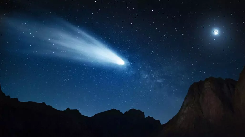 I solsystemet fant en asteroide som blir til en komet