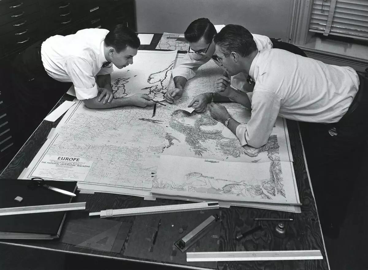 Cartographic Department NGS - 100 years