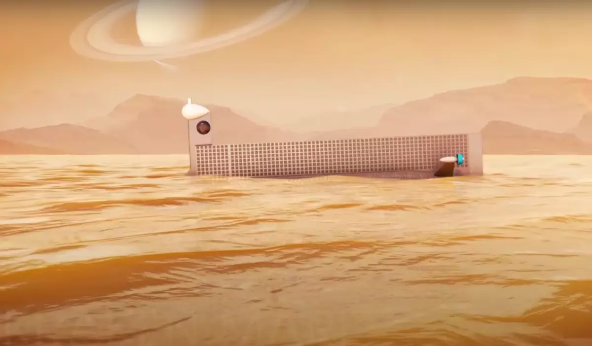 Els científics volen enviar un submarí per lluitar contra el mar Kraken a Tità