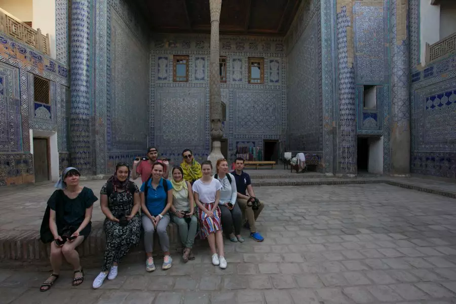 समय यात्रा। उज्बेकिस्तान को सिल्क रोड को मोती मा phototour कसरी