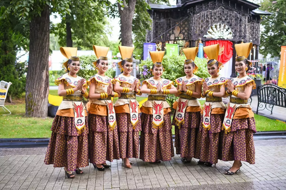 Het derde festival van Indonesië wordt gehouden in Moskou