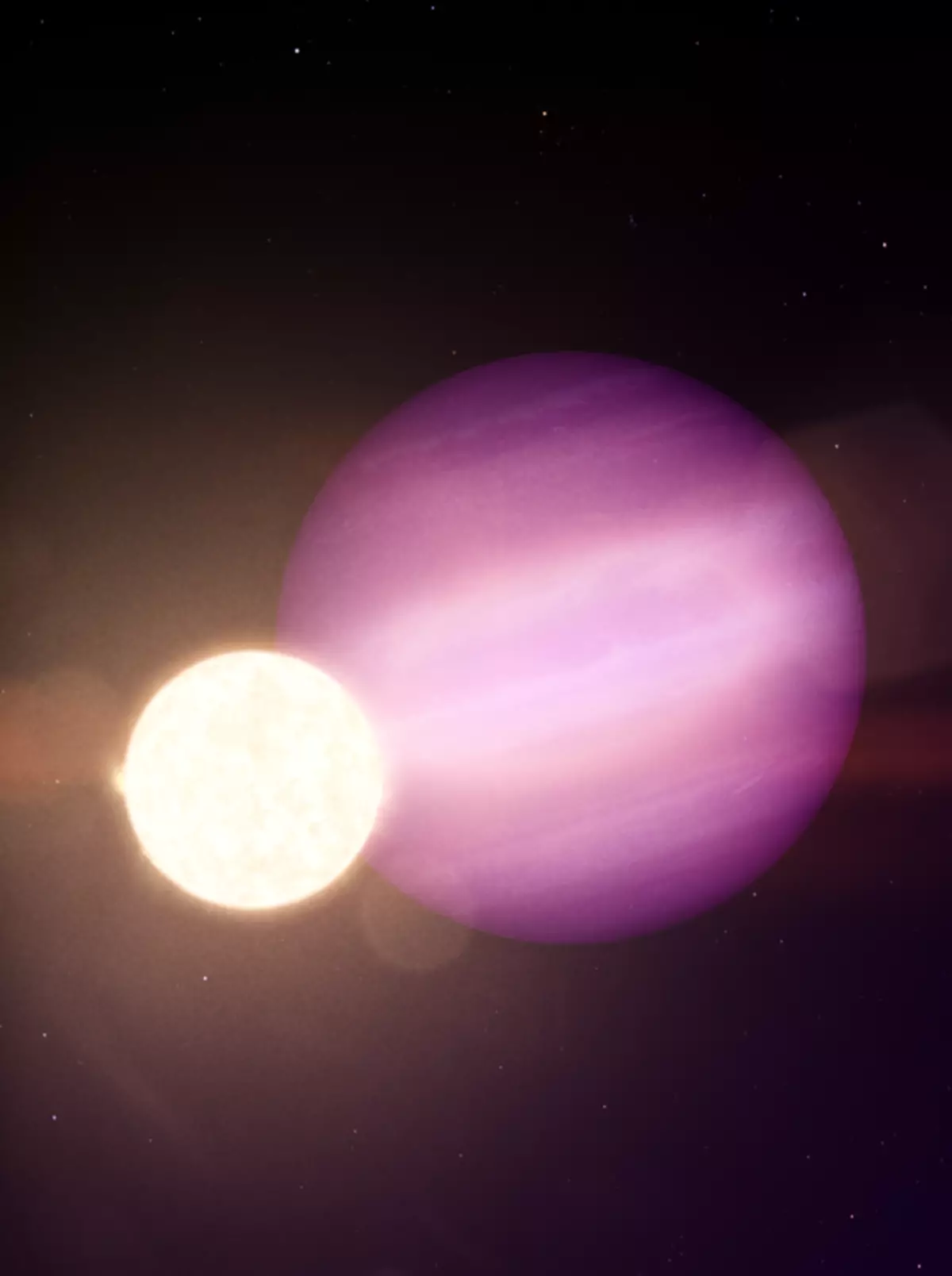 El enano blanco ha encontrado por primera vez un exoplaneta. ¡Ella es 10 veces más estrella!