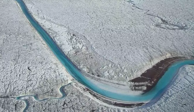 Език на лед в Гренландия