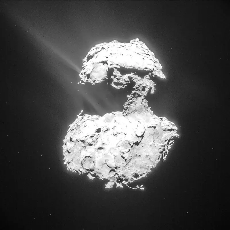 Komet je prvi put otkrio vlastiti "Polarni sjaj"
