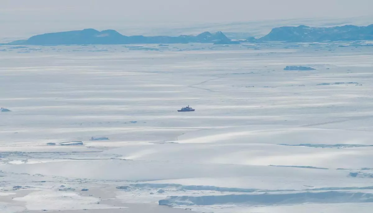 V Antarktidě, našel abnormální horký bod