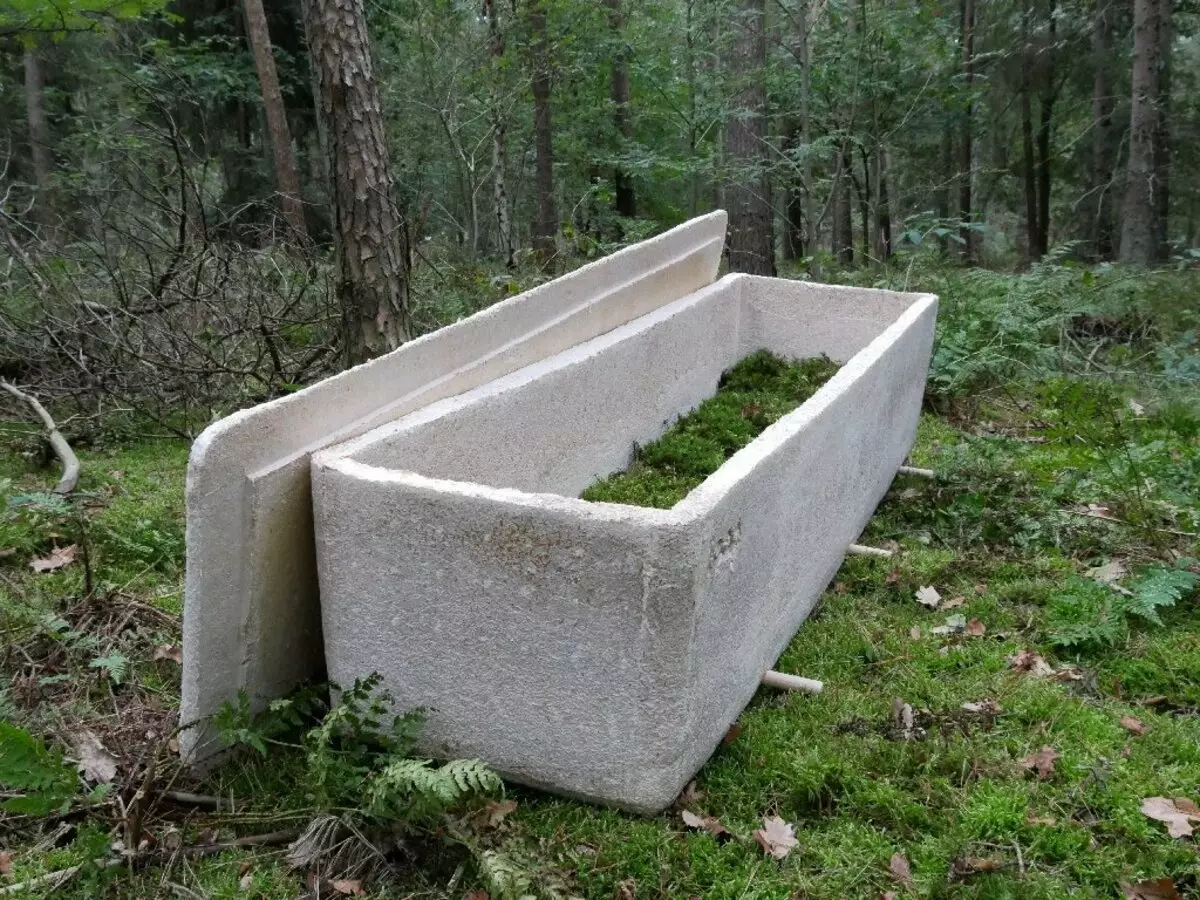 Nos Países Baixos, as pessoas começaram a enterrar caixões de cogumelos