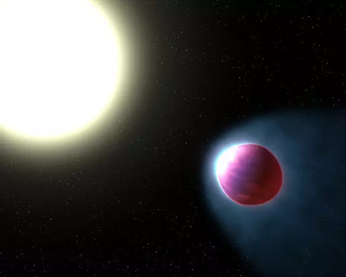 The atmosphere of one of the hottest exoplanets in the galaxy was filled with metals