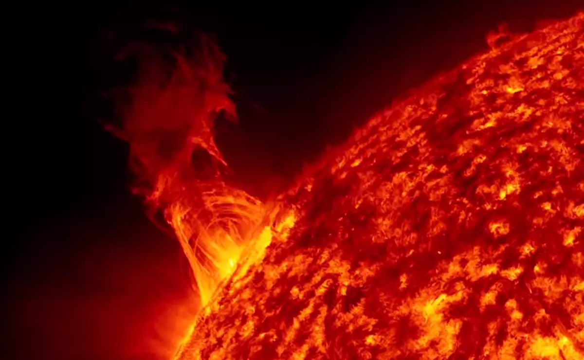 La NASA combinó los mejores tiros de sol hechos del espacio.