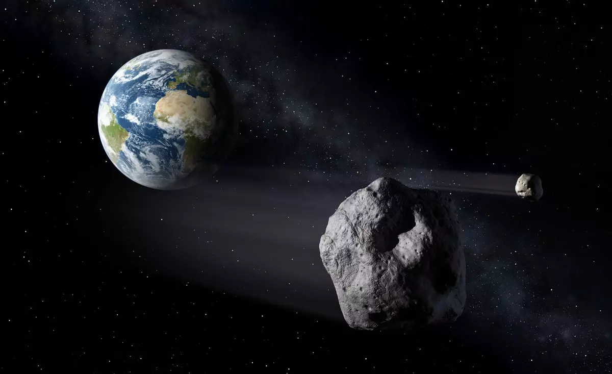 O principal asteróide voará ao lado da terra no Halloween