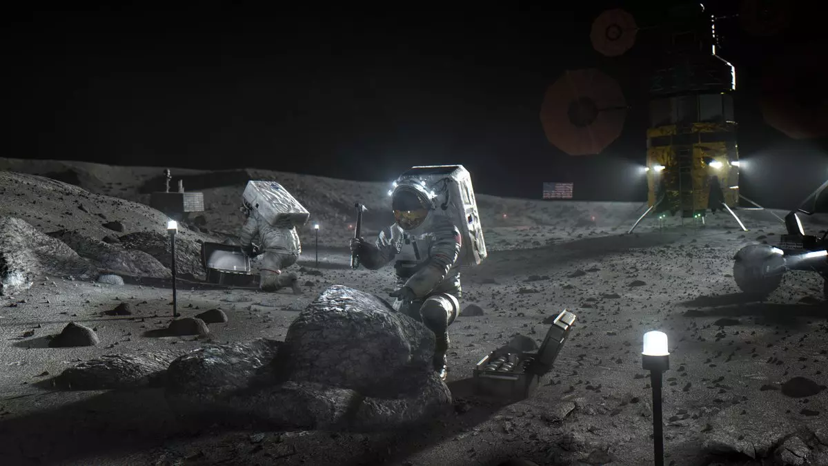NASA funnit vatten på den soliga sidan av månen: video