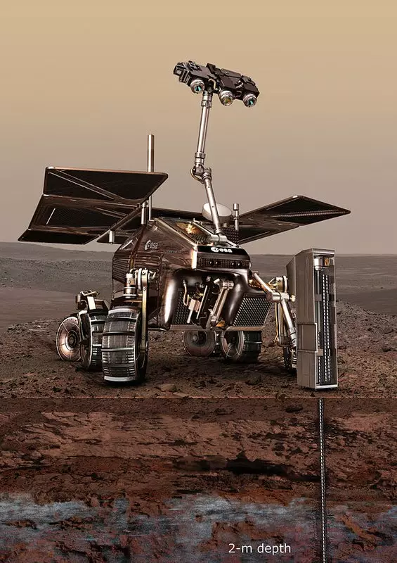 Esecuzione di una nuova missione su Marte Live