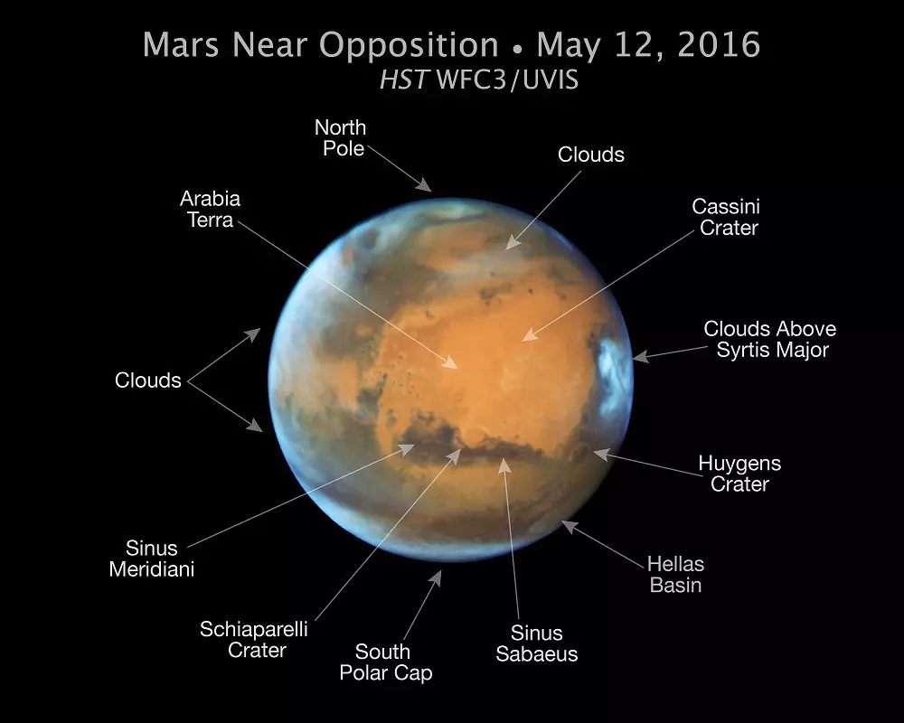 O que fai Marte a curta distancia: Novo Telescopio Photo