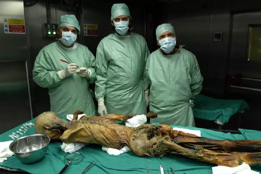 The oldest mummy found in Europe,