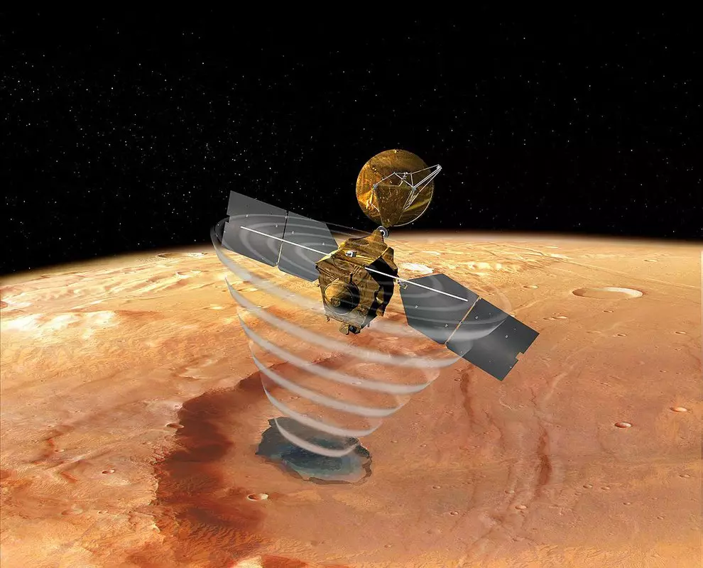 Відэа: дзесяць гадоў працы станцыі Mars Reconnaissance Orbiter
