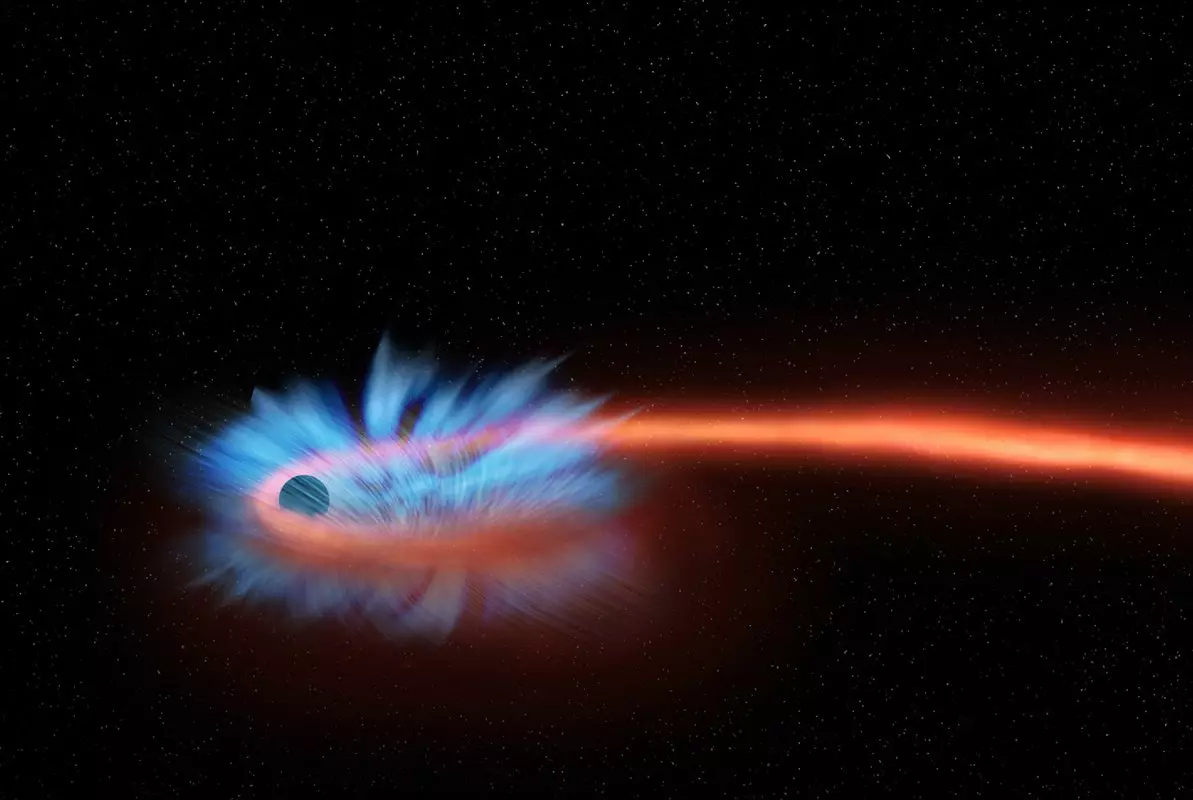 Відео: чорна діра розриває на частини зірку