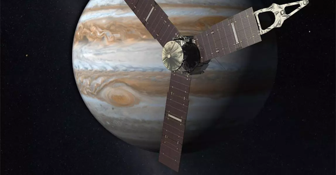 Ensimmäiset tiedot "Juno": "Roar" Jupiterista