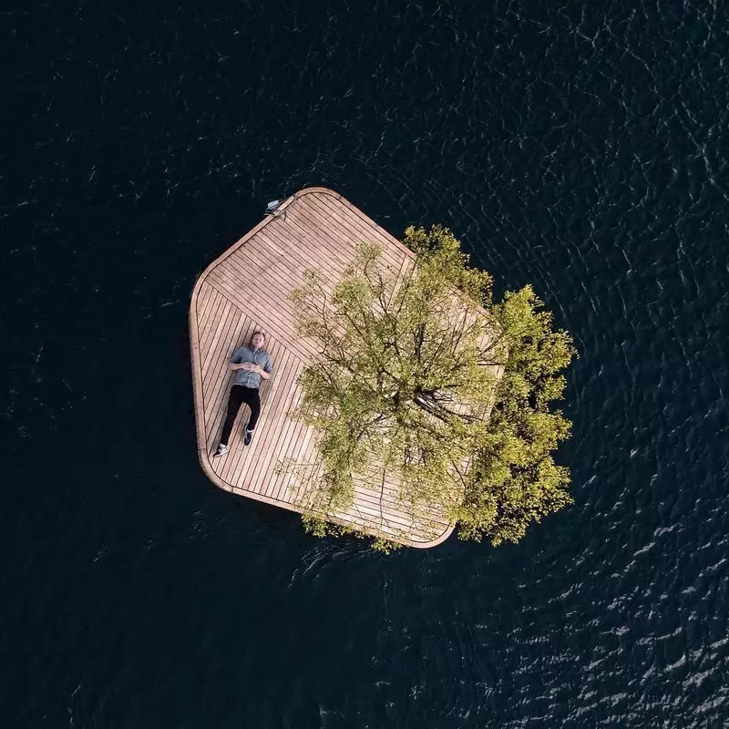Illas flotantes de Copenhague: primeira mostra