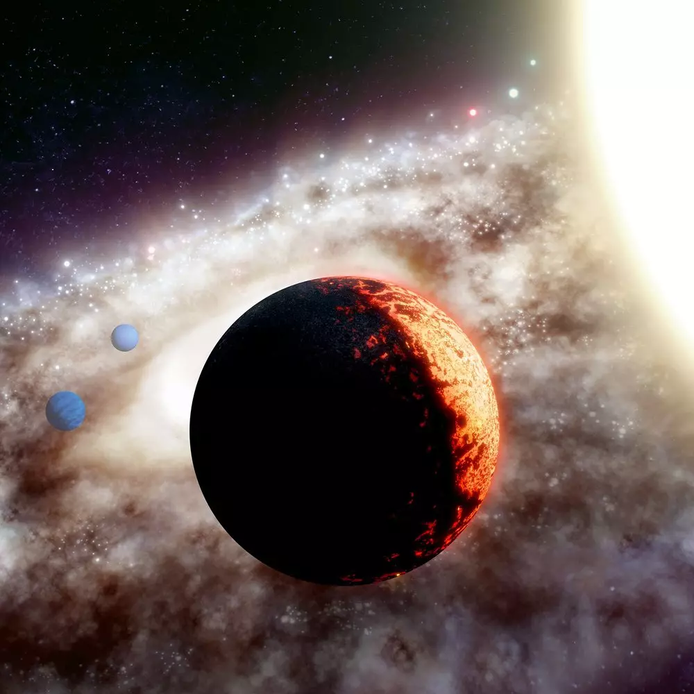 આકાશગંગાના સૌથી જૂના તારાઓમાંના એક, ત્રણ પ્રાચીન ગ્રહો એક જ સમયે મળી આવ્યા હતા