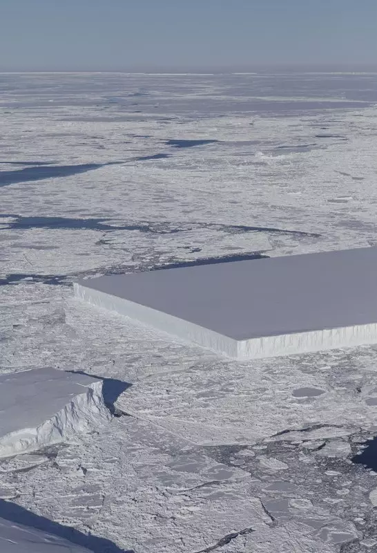 Idealan pravougaoni ledenog brijega: kako je moguće