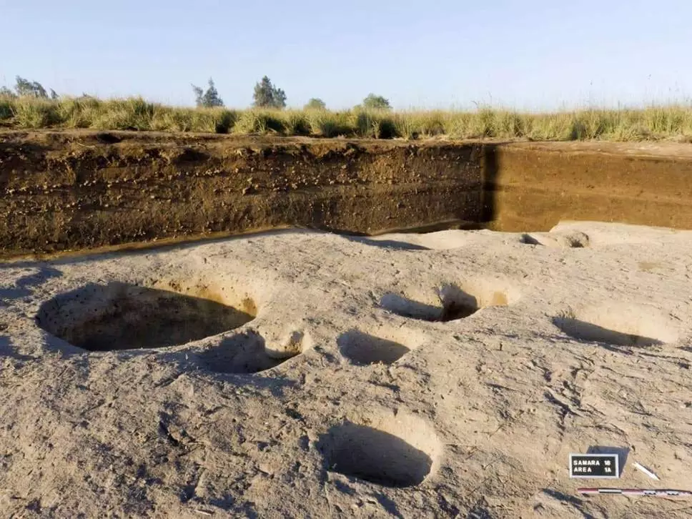 Mal doppelt so viele die alte Pyramide: Nakhodka während der Ausgrabungen in Ägypten
