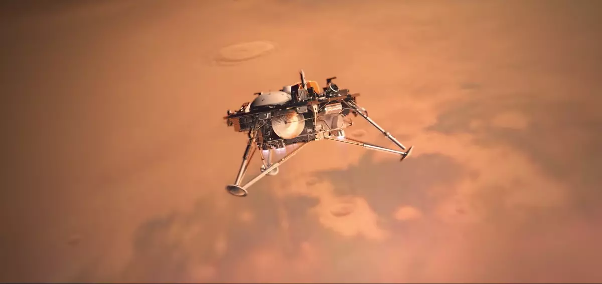 Mars Landing janly-jandarlaryň yayını NASA dan